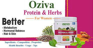 OZiva Protein & Herbs For Women - Ingredients, Composition, Properties