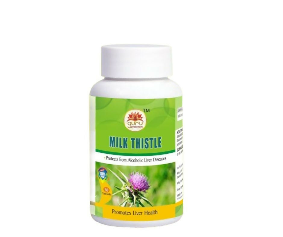 Buy Guru Prasadam Milk Thistle Tablets Online at Best Price | Distacart