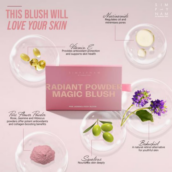 Buy Simply Nam Radiant Powder Magic Blush Online