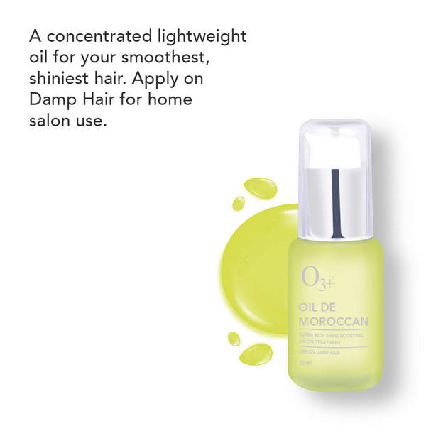 Buy Professional O3+ Oil De Moroccan With Pure Argan Serum For All Hair ...