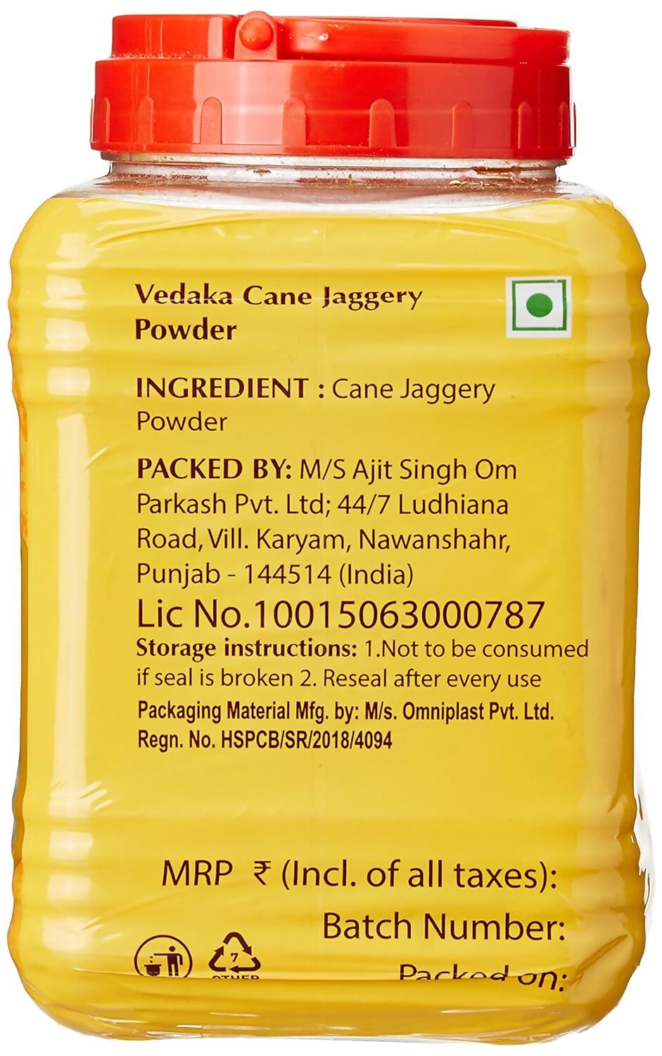 Buy Vedaka Cane Jaggery Powder Online at Low Price