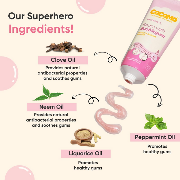 Buy Cocomo Beam With Bubblegum Toothpaste For Kids Online