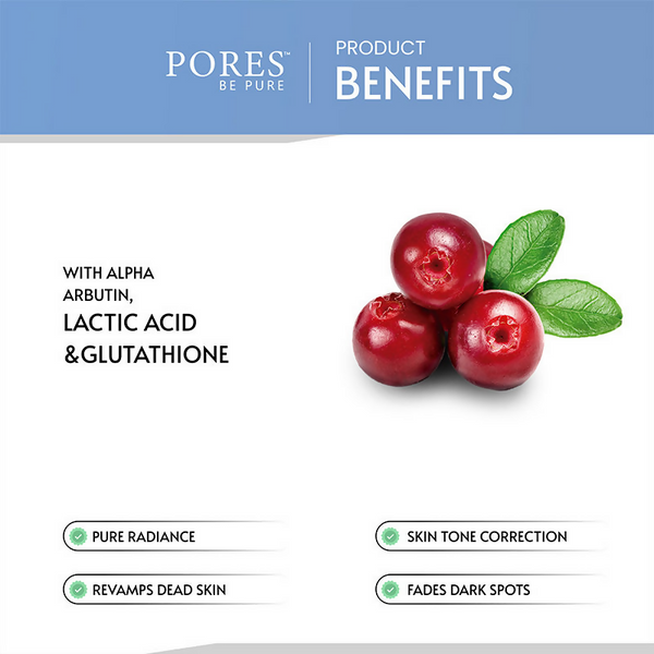 Buy Pores Be Pure Skin Brightening & Exfoliating Face Wash With ...