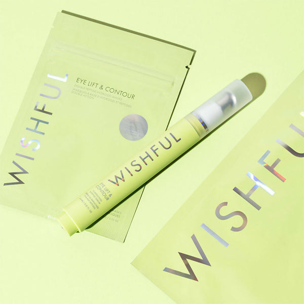Wishful By Huda Beauty Eye Lift & Contour 1% Bakuchiol & Peptide Serum