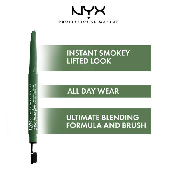 Buy NYX Professional Makeup Epic Smoke Angled Liner & Blender - Sage ...