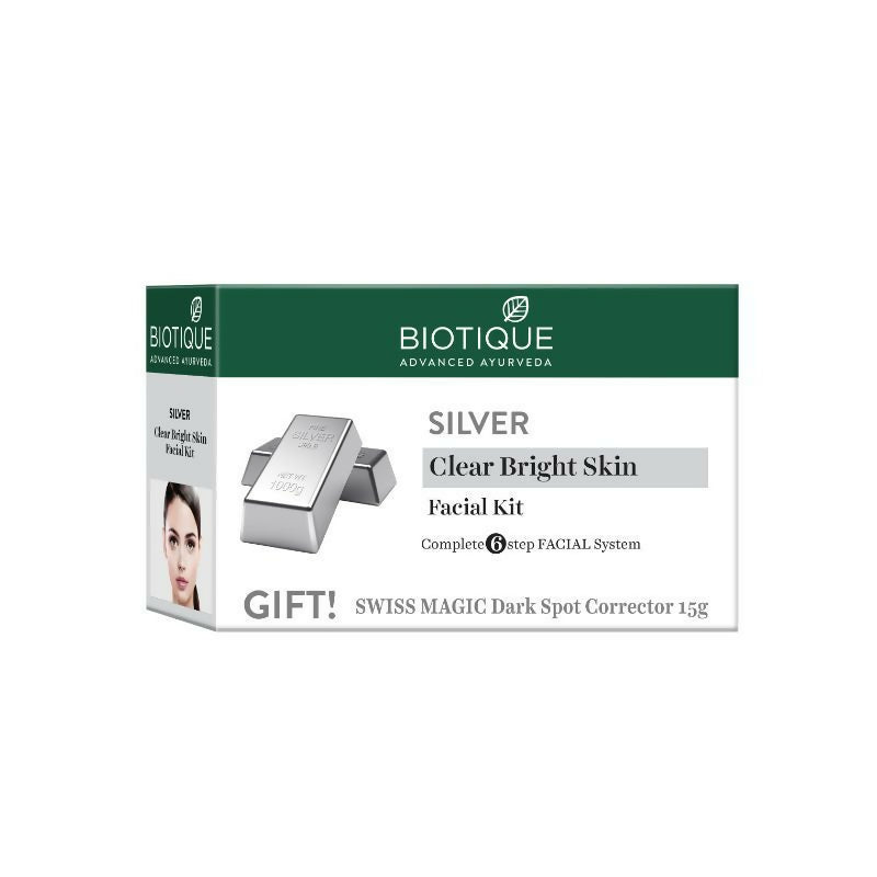 Buy Biotique Silver Complete 6 Step Facial Kit Online at Low Price.