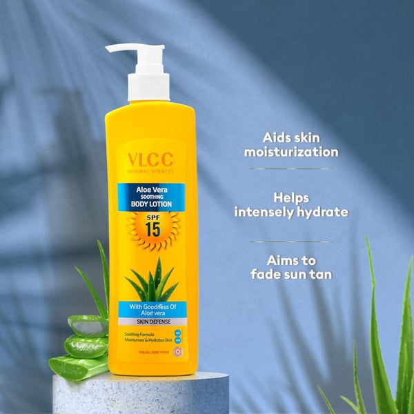 Buy VLCC Aloe Vera Soothing Body Lotion Online at Best Price | Distacart