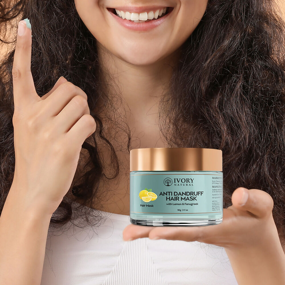 Buy Ivory Natural Dandruff Hair Mask - Scalp Wellness, Assists With ...