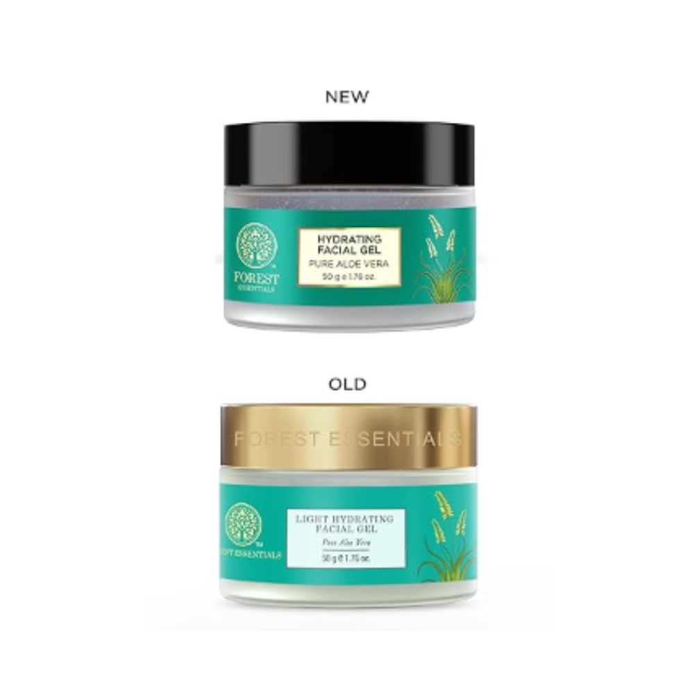 Buy Forest Essentials Light Hydrating Moisturising Facial Gel Pure Aloe ...