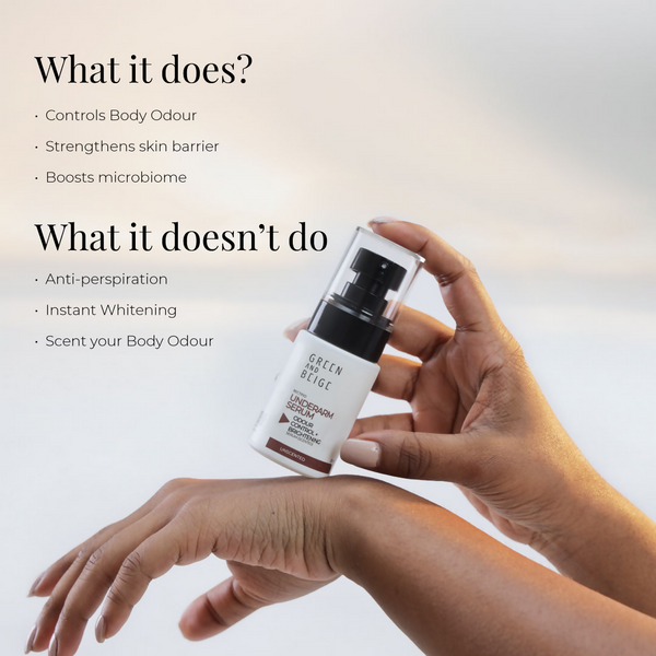 Buy Green And Beige Rectifio Underarm Serum For Odour Control ...