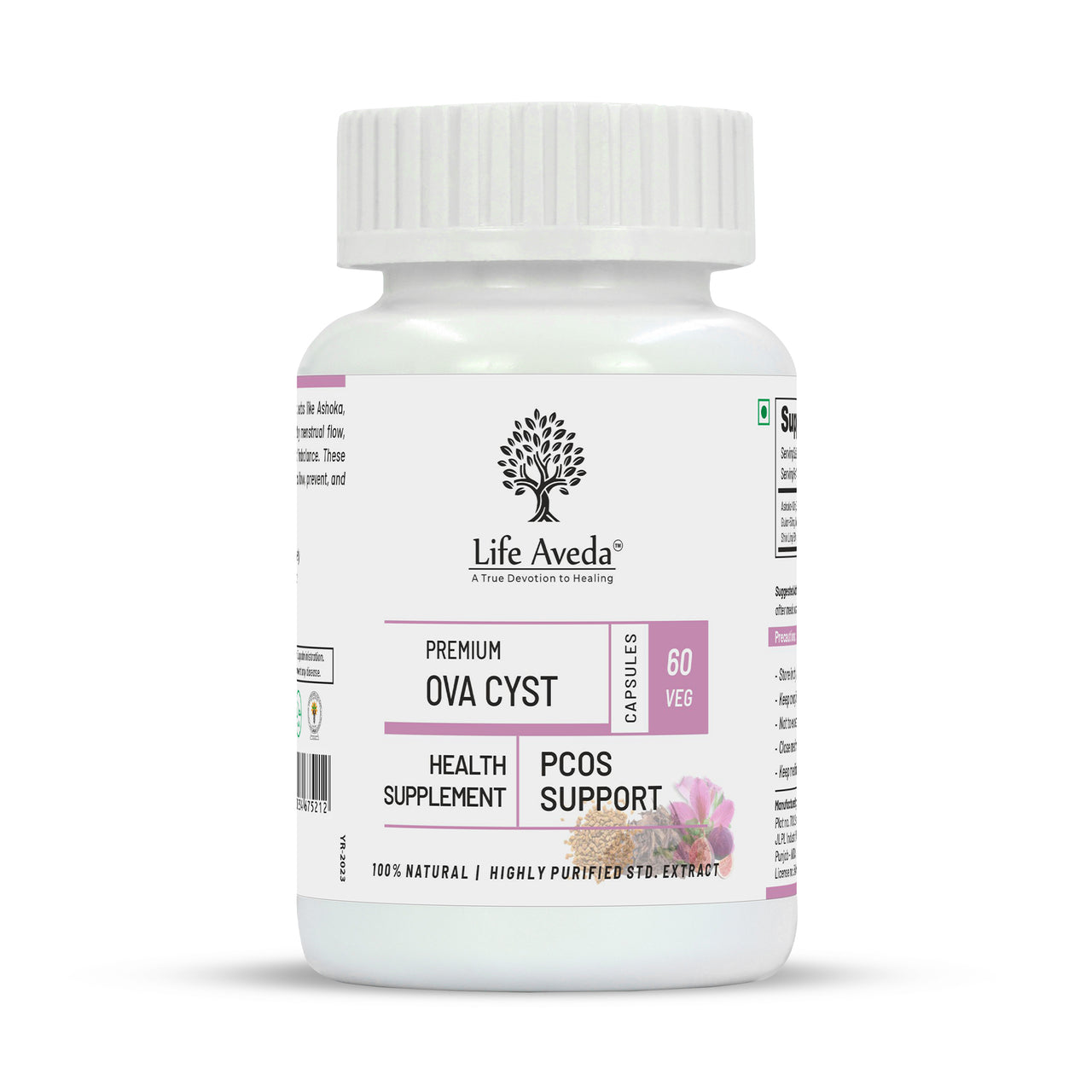 Buy Life Aveda Premium Ova Cyst Capsules Online at Best Price | Distacart