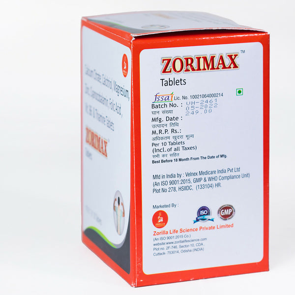 Buy Zorilla Life Science Zorimaxg Tablets Online at Best Price | Distacart