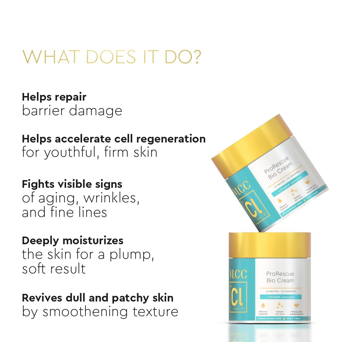 Buy VLCC Clinic ProRescue Bio Cream Online at Best Price | Distacart