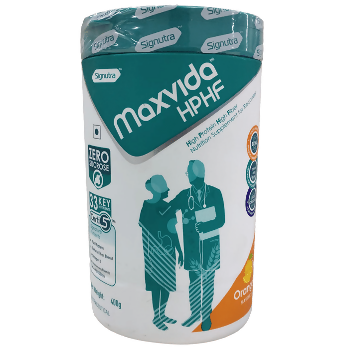 Buy Maxvida HPHF High Protein High Fibre Supplement Powder For Recovery ...