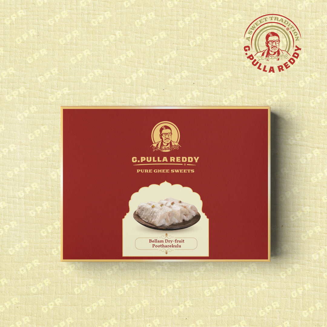 Buy Pulla Reddy Dry Fruit Pootharekulu Online at Lowest Price in USA ...