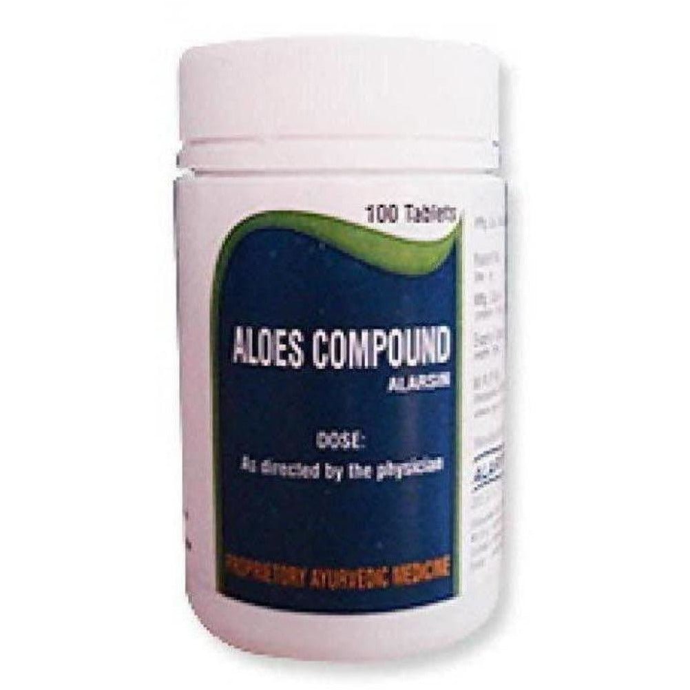 Buy Alarsin Ayurvedic Aloes Compound Tablet Online at Best Price ...