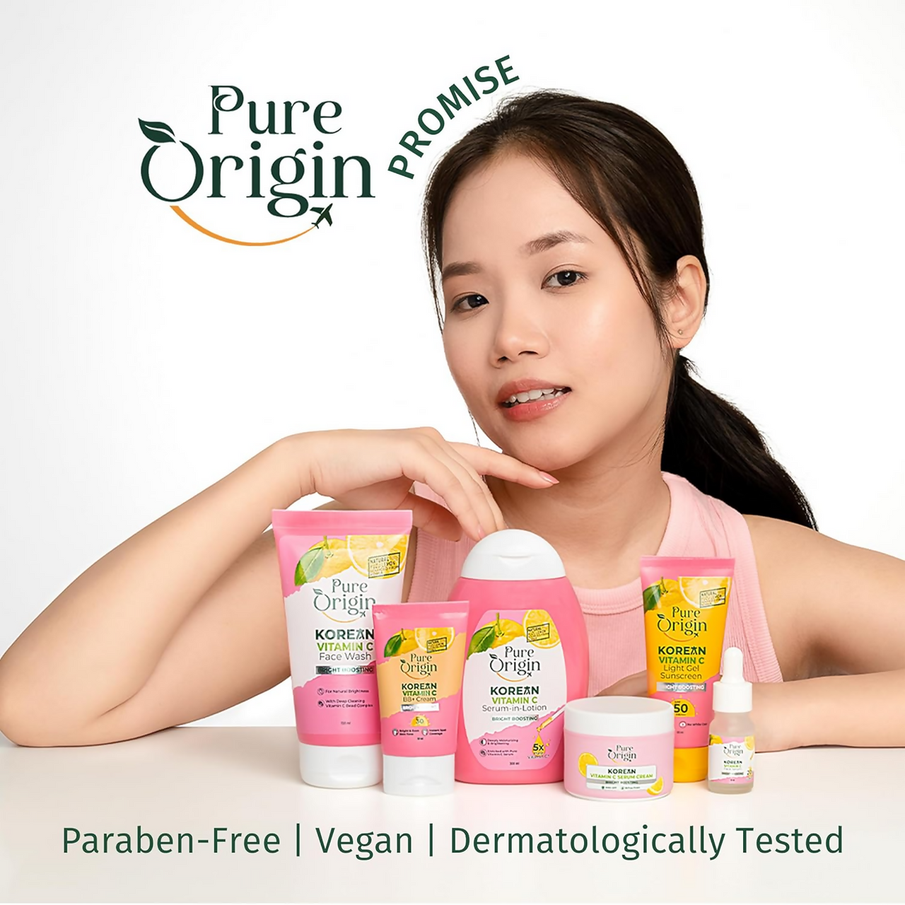 Buy Pure Origin Korean Vitamin C Bright Boosting Light Gel Sunscreen ...