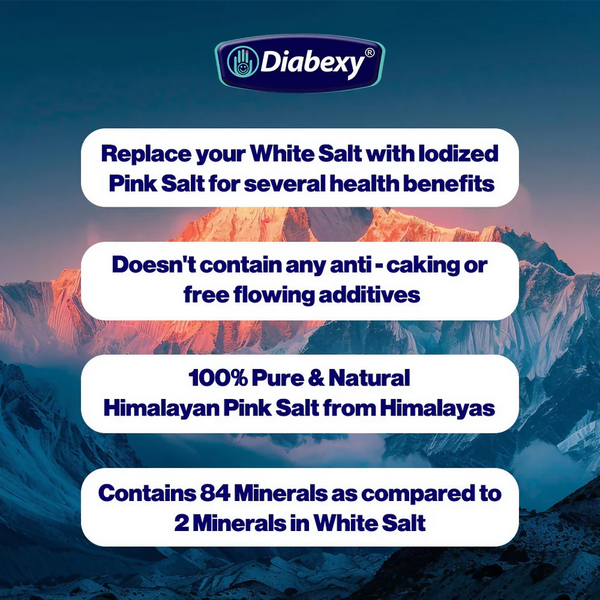 Buy Diabexy Iodized Himalayan Pink Salt Online At Low Price