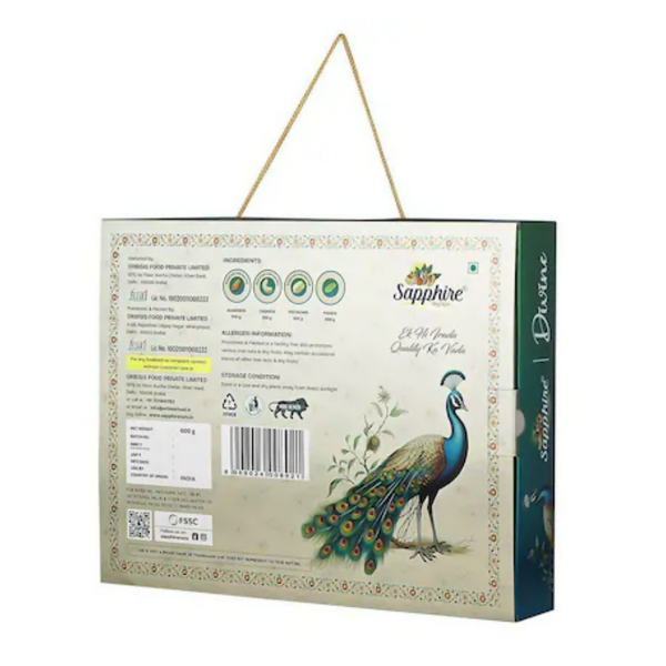 Buy Sapphire Dry Nuts Divine Assorted Dry Fruit Gift Pack Online at ...