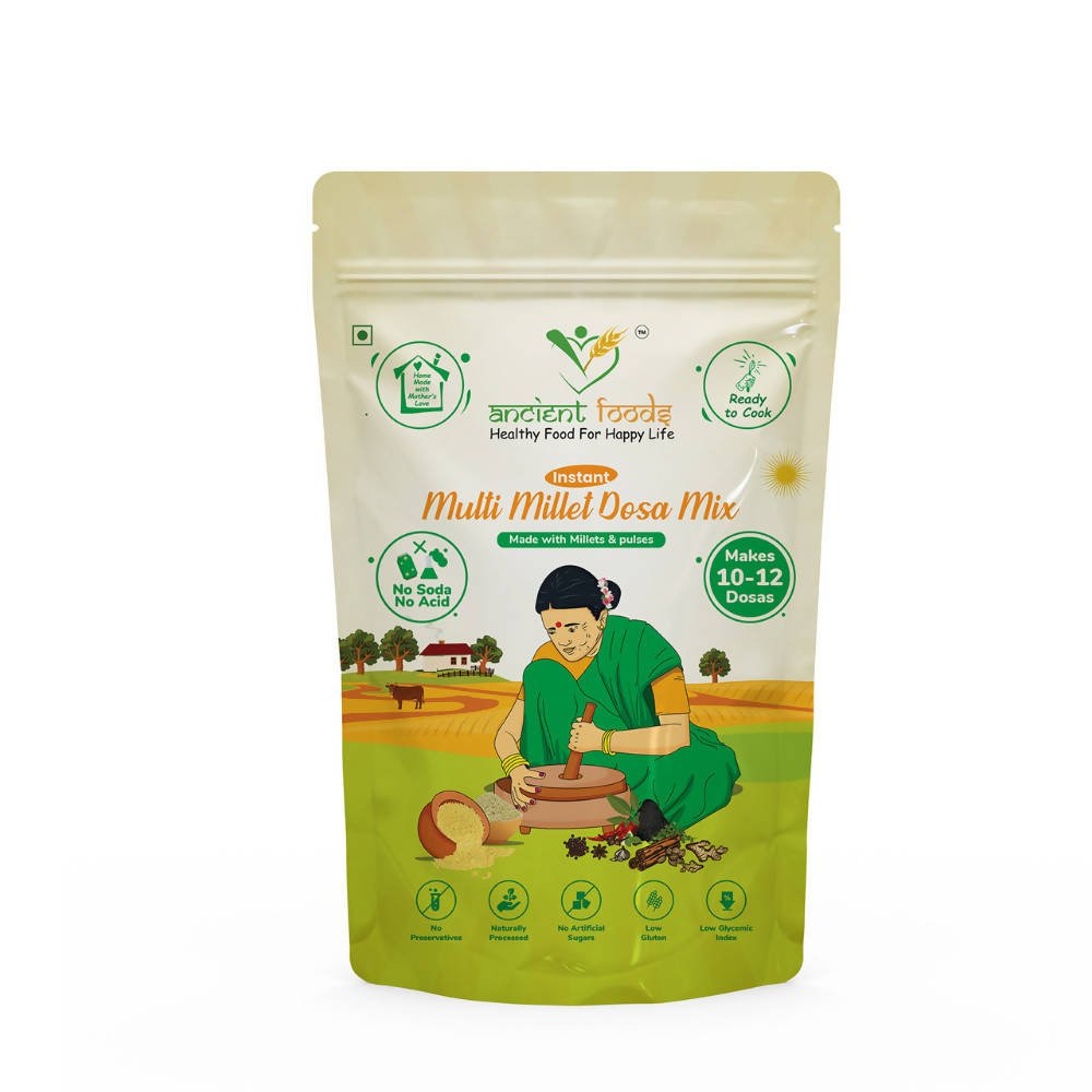 Buy Ancient Foods Instant Multi Millet Dosa Mix Online at Best Price