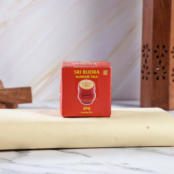 Buy Sri Rudra Kunkam Tika Online at Best Price | Distacart