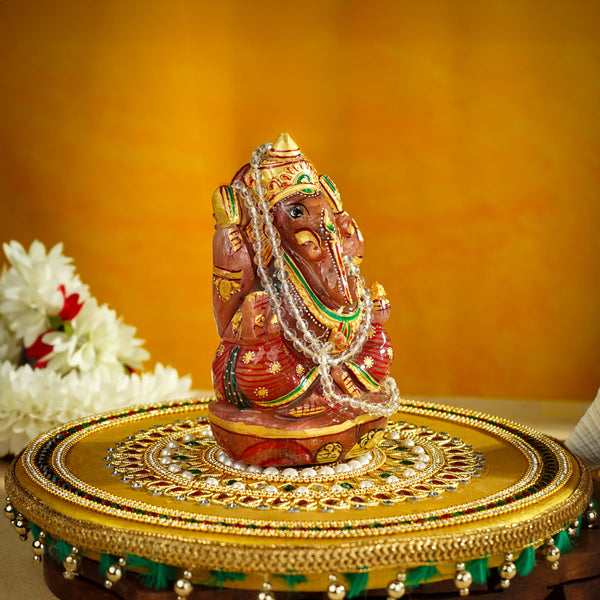 Buy Sri Rudra Natural Rose Ganesh (SR01286) Online at Best Price ...