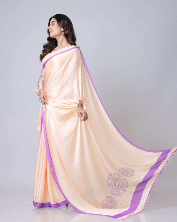 Buy Teeya Creation each Color Japan Satin Silk Digital Print Ready To ...