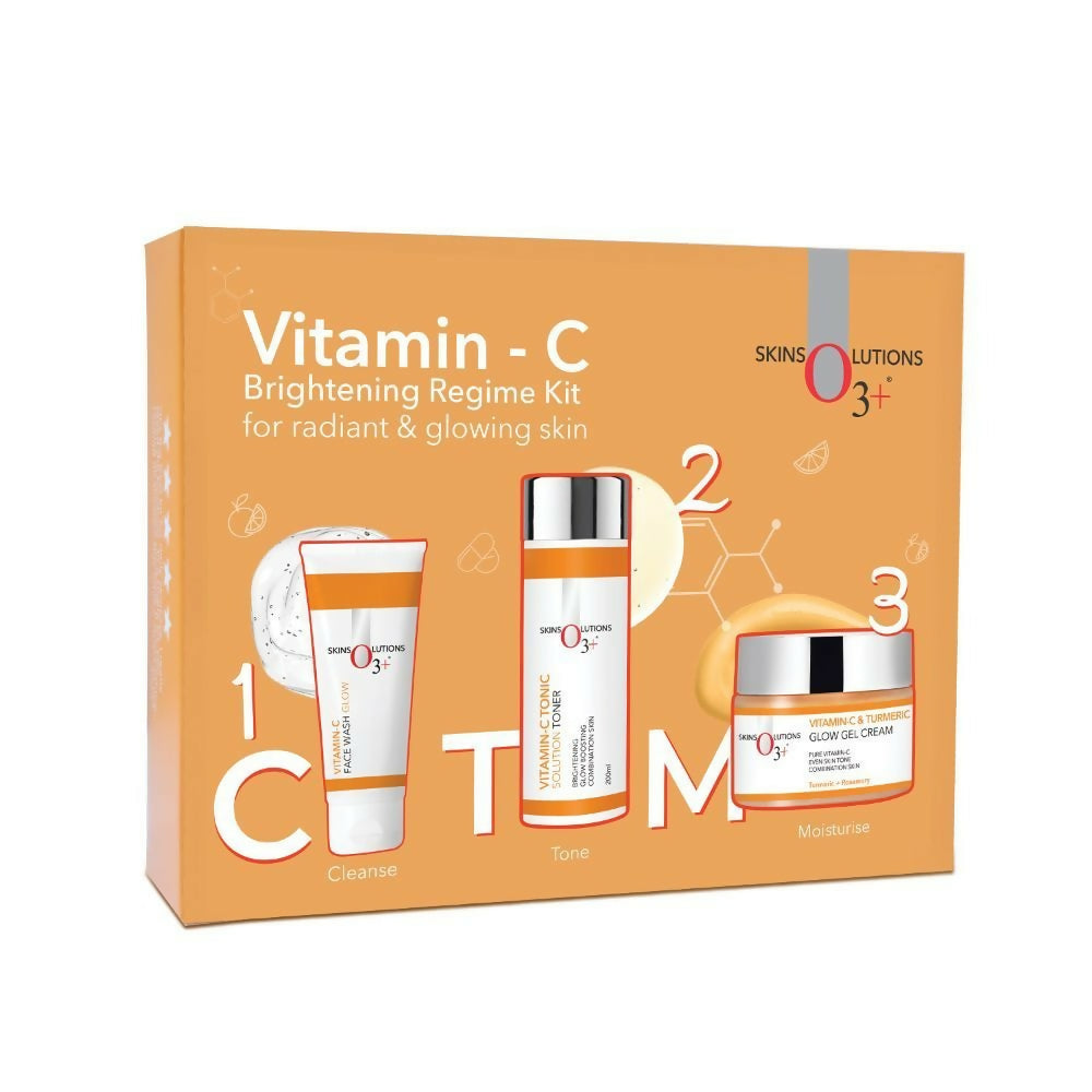 Buy Professional O3+ Vitamin-C Brightening Regime Kit For Radiant ...