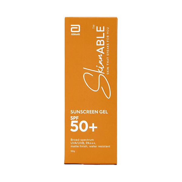 Buy Skinnable Sunscreen Gel SPF 50+, Protects from Dark Spots & Premat ...