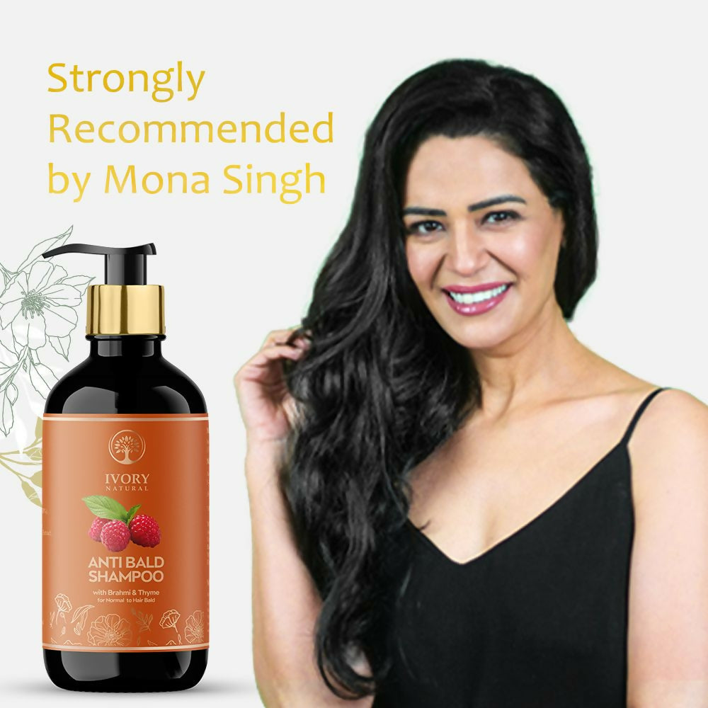 Buy Ivory Natural Bald Shampoo Organic For Loss Of Hair And Get Fuller ...