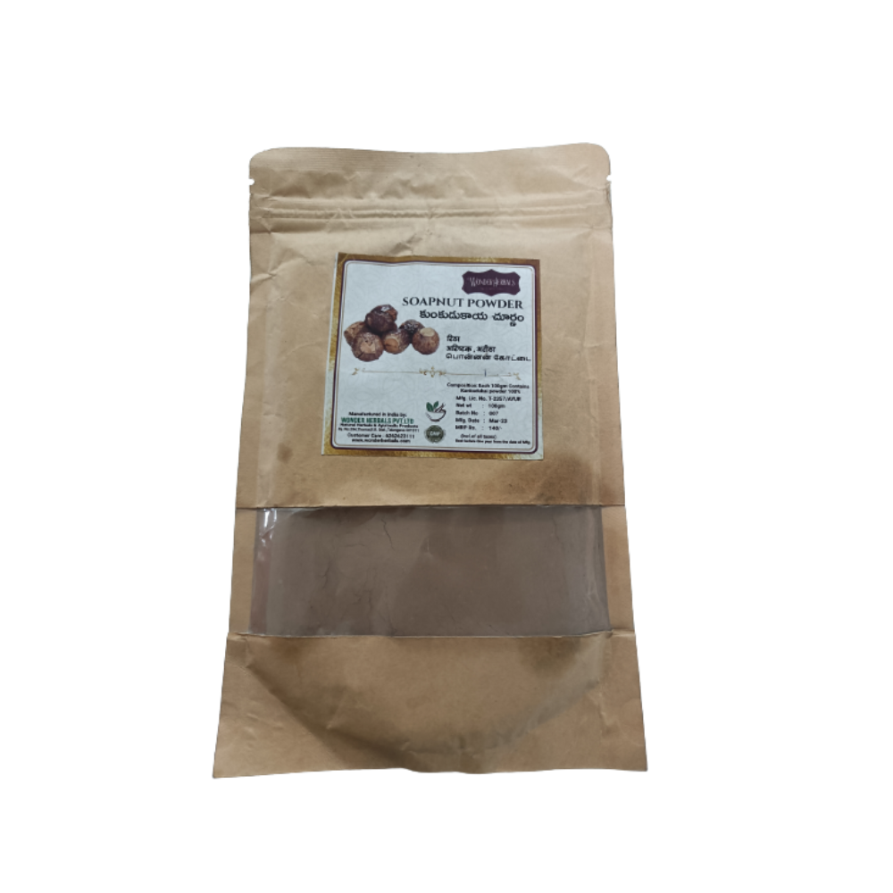 Buy Wonder Herbals Kunkudu Kaya (Reetha) Powder Online at Best Price ...