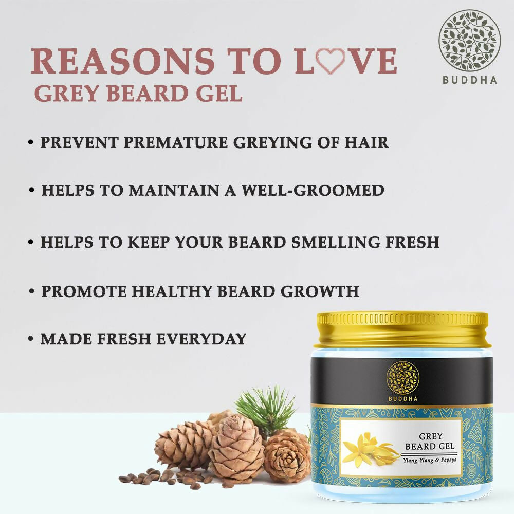 Buy Buddha Natural Anti Grey Beard Gel Online at Low Price
