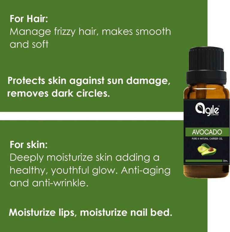 Buy Agile Wellness Avocado Carrier Oil Online At Low Price