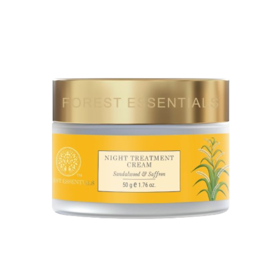 Buy Forest Essentials Night Treatment Cream With Sandalwood & Saffron ...