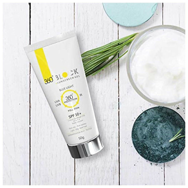 Buy 360 Block Sunscreen Gel SPF 50+ Online at Best Price | Distacart