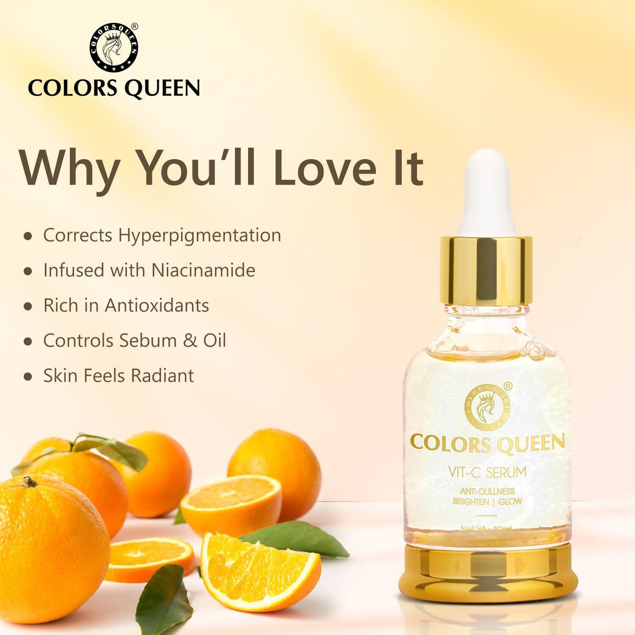 Buy Colors Queen Vitamin C Face Serum Online