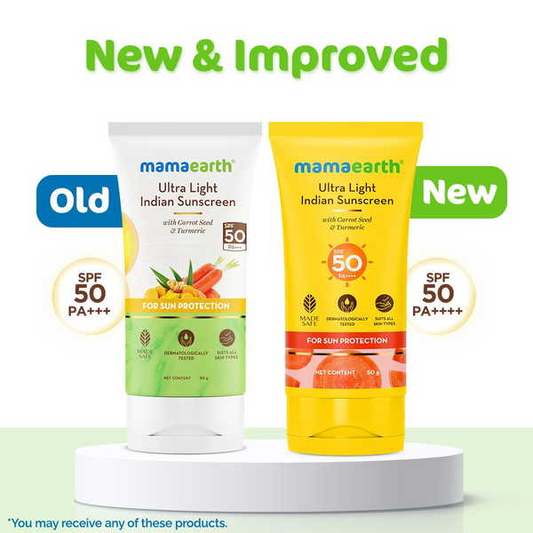 Buy Mamaearth Ultra Light Indian Sunscreen For Sun Protection Online at ...