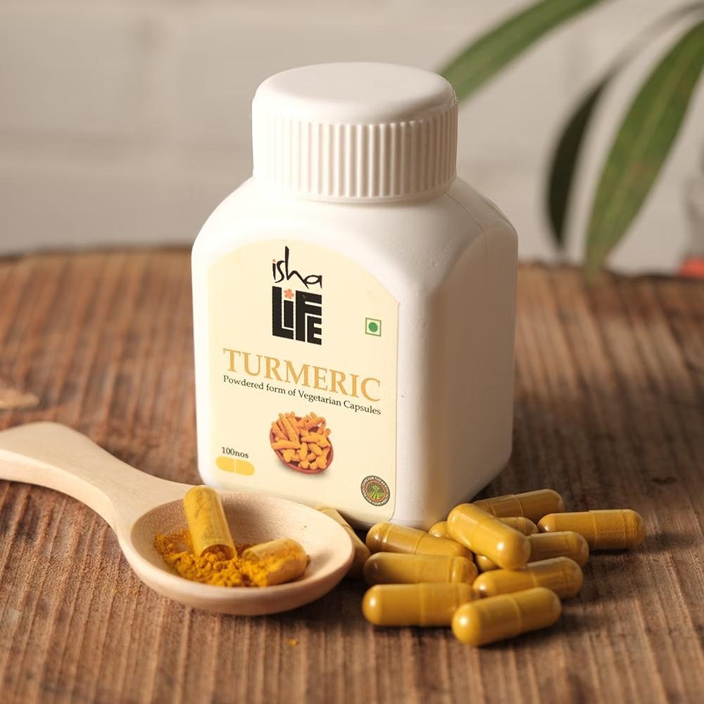 Buy Isha Life Neem and Turmeric Capsules Online at Best Price | Distacart