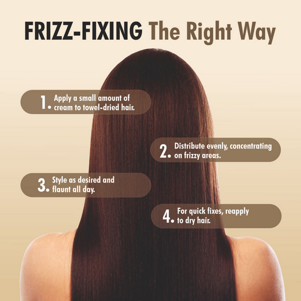Buy 3TENX Hydrating Frizz Fixer Hair Cream For Nourished & Hydrated ...