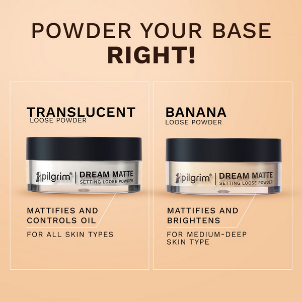 Buy Pilgrim Pore Blurring Airbrush Finish Loose Powder - Translucent ...