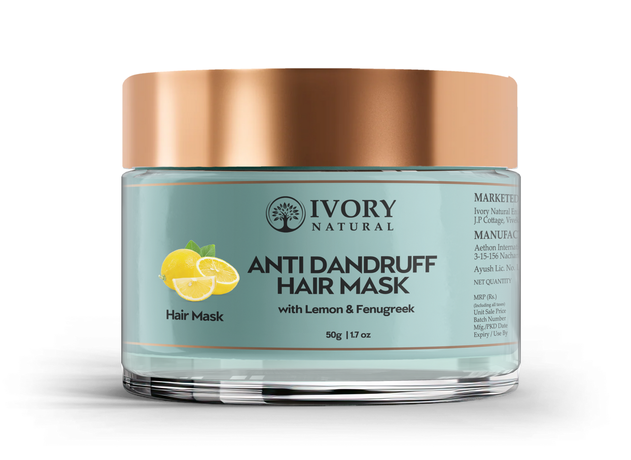 Buy Ivory Natural Dandruff Hair Mask - Scalp Wellness, Assists With ...