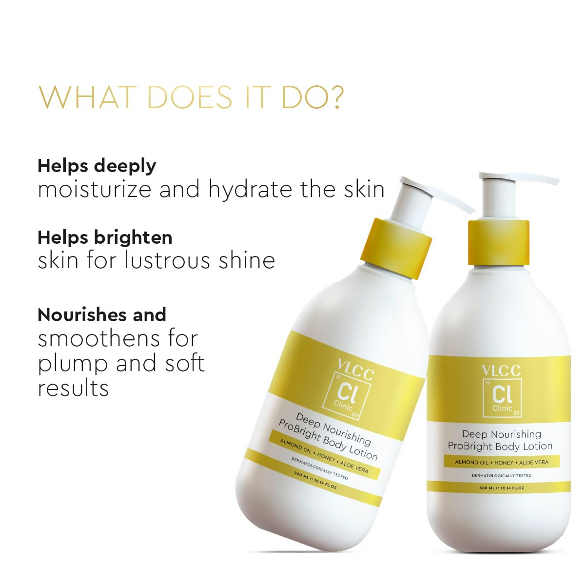 Buy VLCC Clinic Deep Nourishing ProBright Body Lotion Online