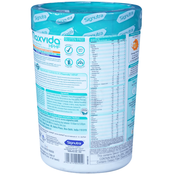 Buy Maxvida HPHF High Protein High Fibre Supplement Powder For Recover