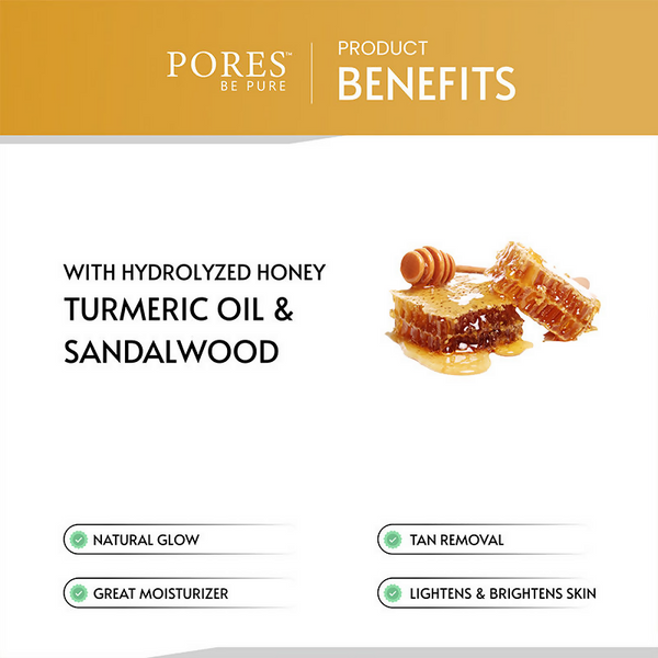 Buy Pores Be Pure Ubtan De-Tan Face Wash Online