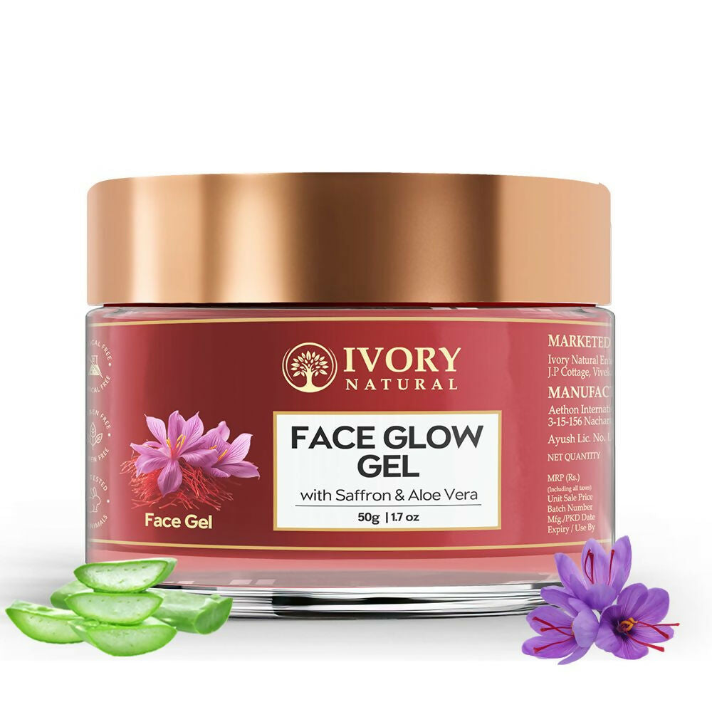 Buy Ivory Natural Face Glow Gel For Instant Glow And Timeless Radiance ...