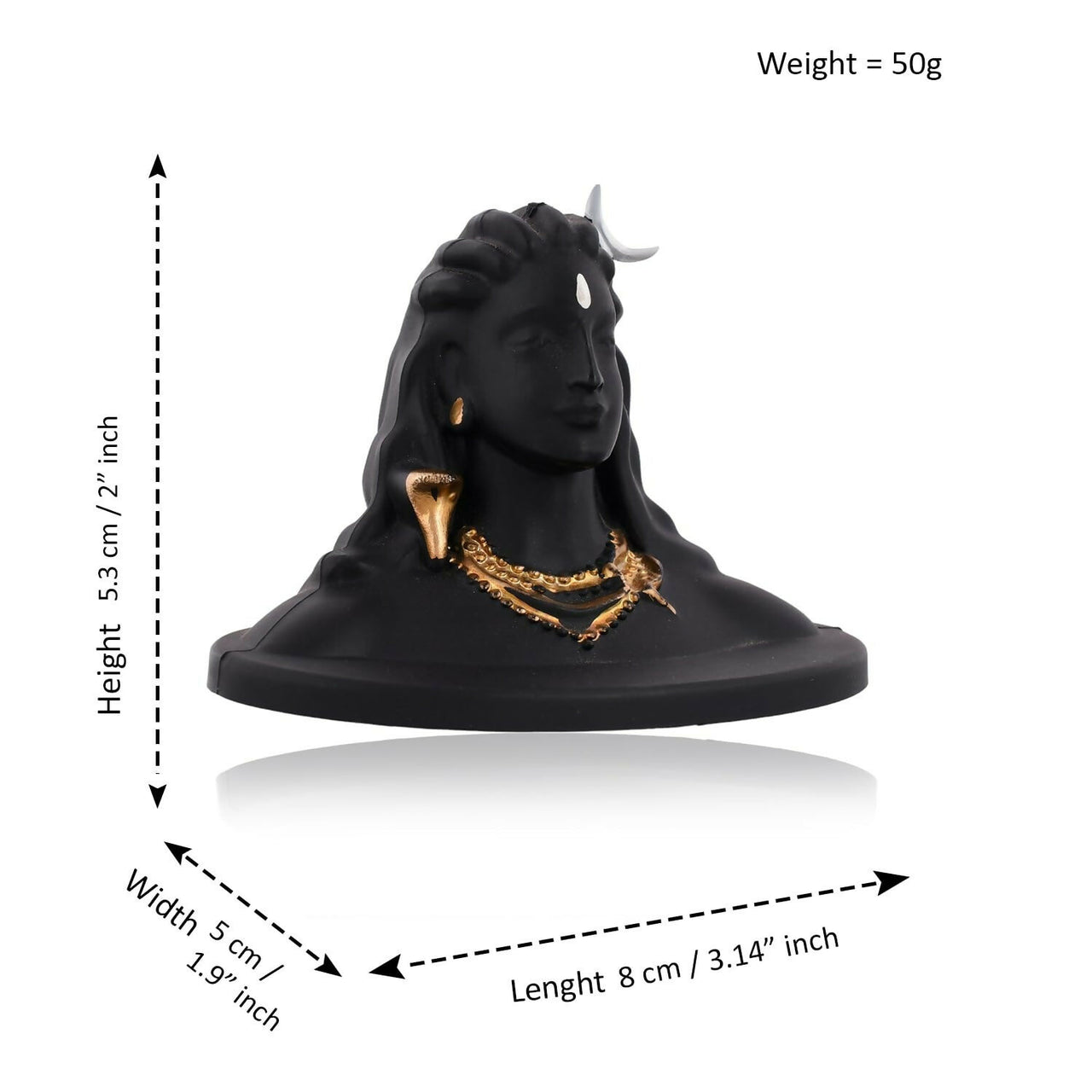 Buy CraftVatika Adiyogi Shiva Statue Online at Best Price | Distacart