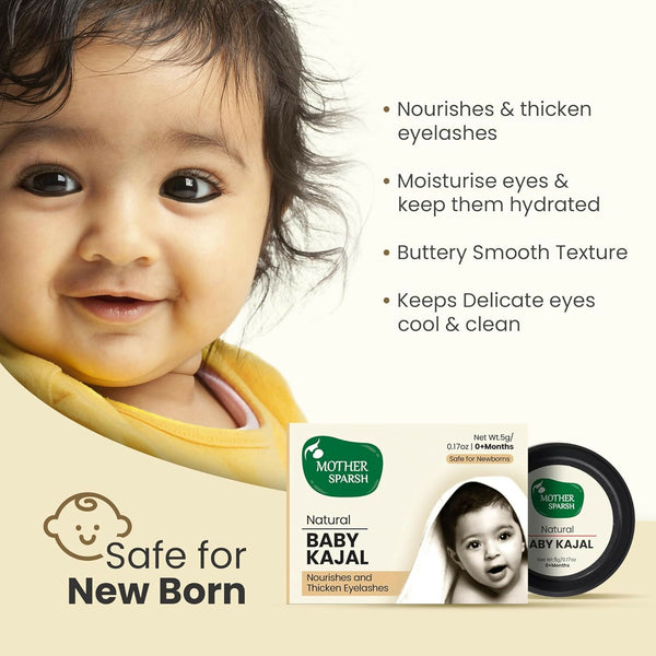 Buy Mother Sparsh Natural Baby Kajal with Zero Lead Content Online