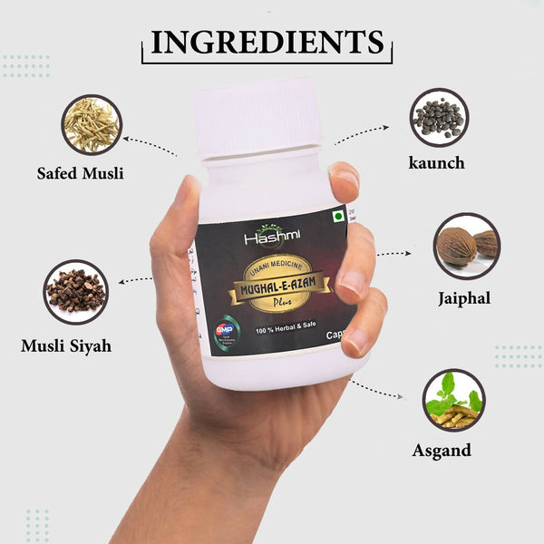Buy Hashmi Mughal E Azam Capsules Online at Best Price | Distacart