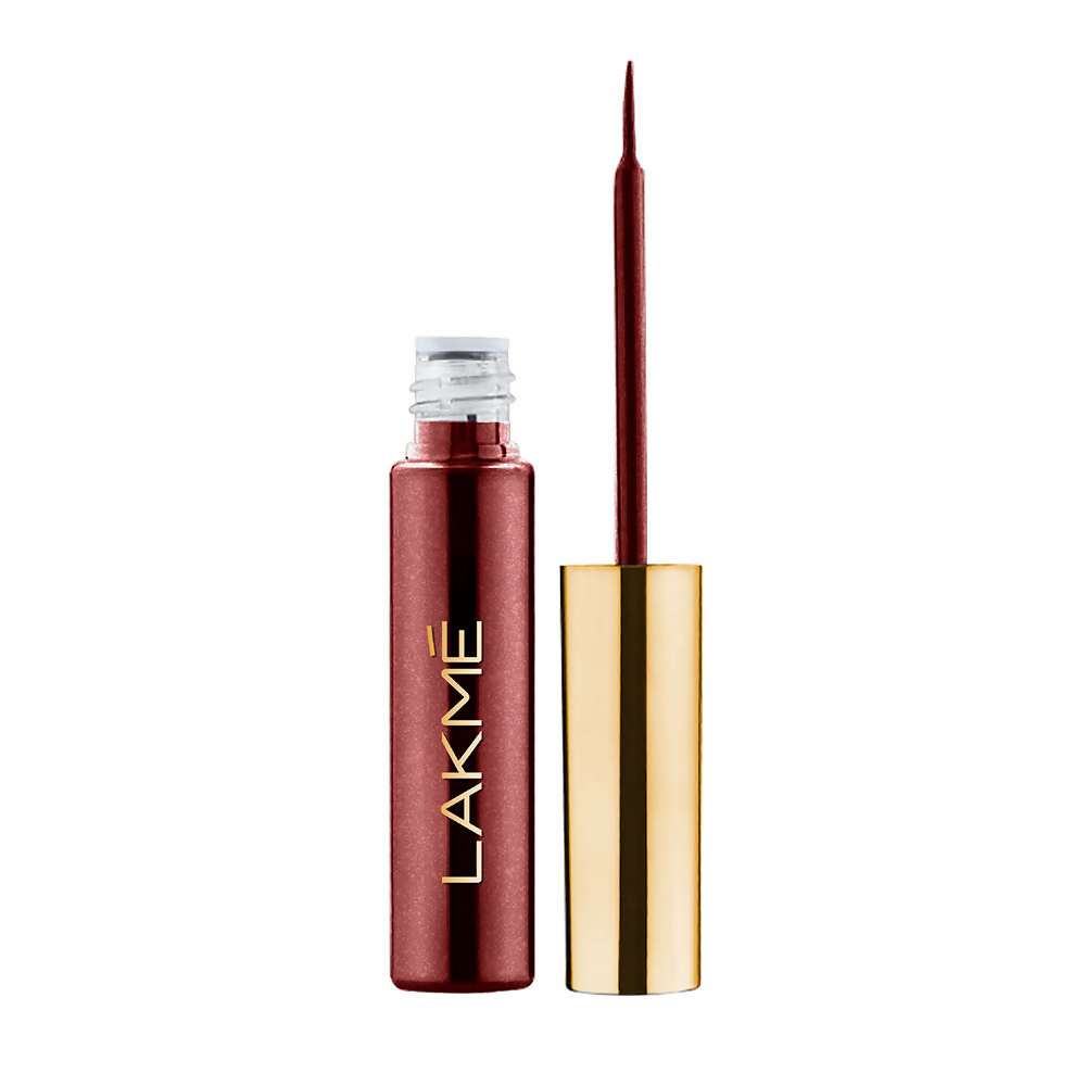 Lakme Glitterati Collection Shine Eyeliner Fearls Brown Brown 4.5ml at Nykaa Best Beauty Products Online