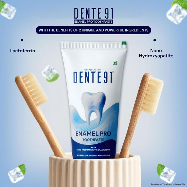 Buy Dente91 Enamel Pro Toothpaste Sensitivity Relief Online at Best ...